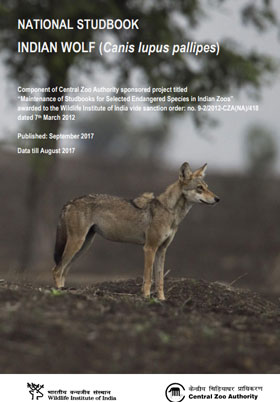 National Studbook of Indian Wolf (Canis lupus pallipes)